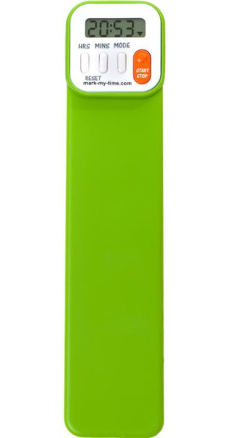 Green Bookmark Reading Timer Bookmark by Mark-My-Time | Barnes & Noble®