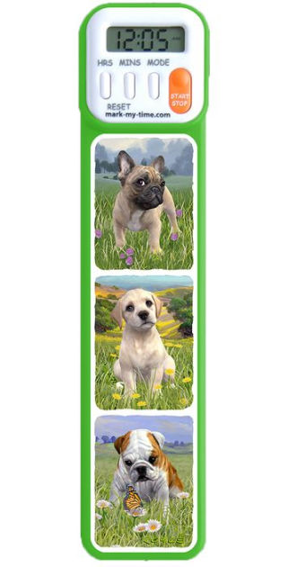 Mark-My-Time 3D Puppies Digital Bookmark by Reading Time Gifts | Barnes ...