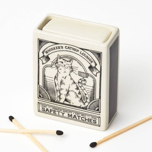 Vintage Cat Ceramic Matchbox by Creative Co-op | Barnes & Noble®