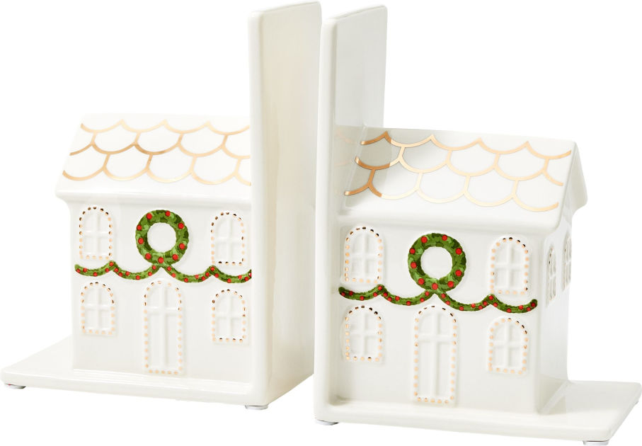 Holiday House Bookends by Creative Co-op | Barnes & Noble®