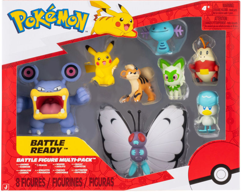 Pokemon Battle Figure Multipack Assortment by Jazwares, LLC | Barnes ...