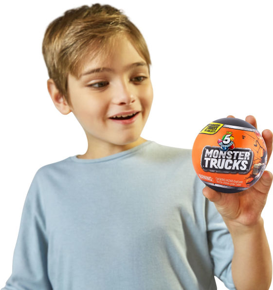 ZURU 5 SURPRISE Monster Trucks Series 1 Mystery Collectable Capsule 2 ...