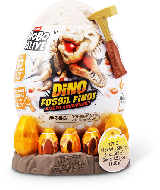 ROBO ALIVE DINO FOSSIL FIND AMBER ADVENTURE by ZURU LLC | Barnes & Noble®