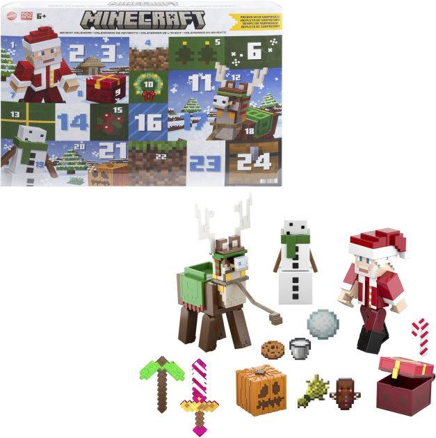MINECRAFT 3.25" ADVENT CALENDAR by Mattel | Barnes & Noble®