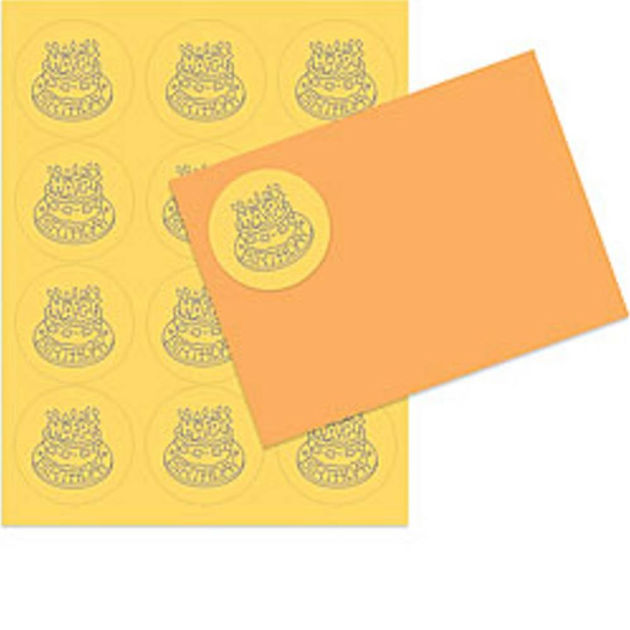 Curry 2.5 inch Round Printable Labels by PaperSource | Barnes & Noble®