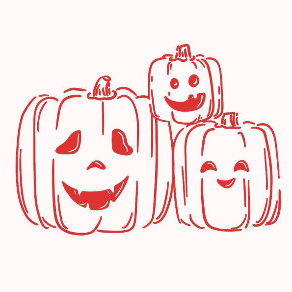 Jack O Lantern Trio Stamp by Paper Source | Barnes & Noble®