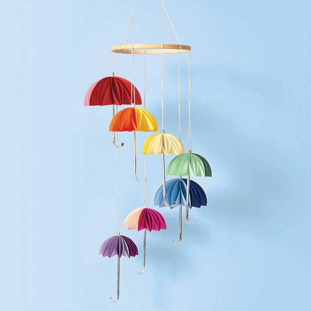 Rainbow Umbrella Mobile Craft Kit by Paper Source | Barnes & Noble®