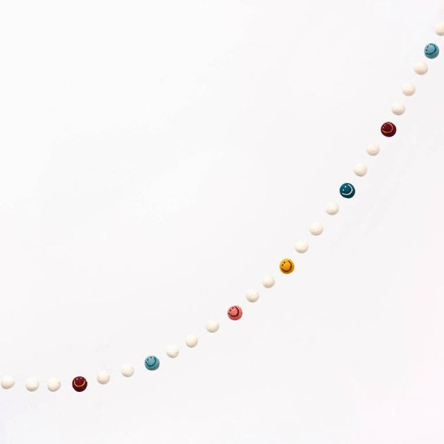 Happy Face Felt Garland by Hatale | Barnes & Noble®