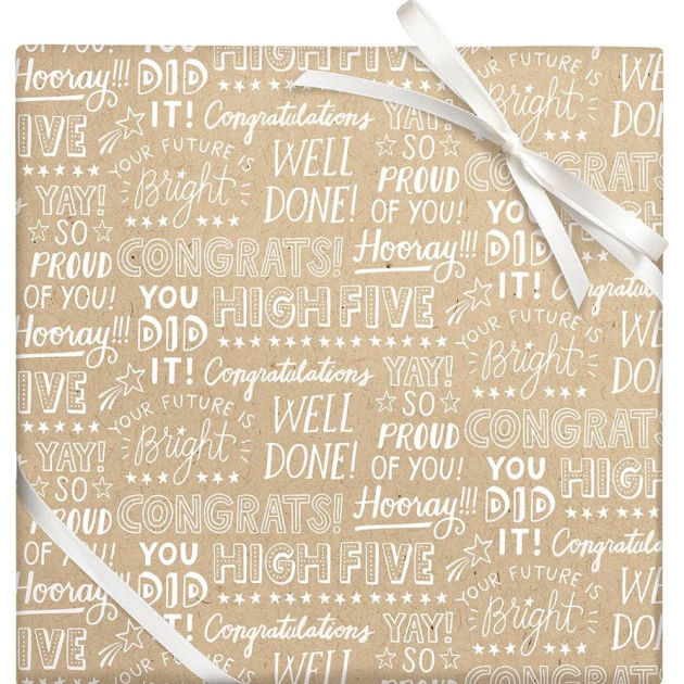 Congrats Paper Wrapping Paper by PaperSource | Barnes & Noble®
