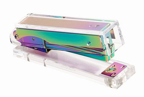 Poketo Acrylic Stapler in Iridescent by Poketo | Barnes & Noble®