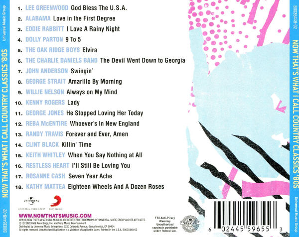 NOW Country Classics: '80s by Now Country Classics: 80S / Various | CD | Barnes & Noble®