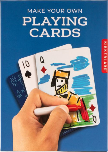 Make Your Own Playing Cards by KIKKERLAND DESIGN INC | Barnes & Noble®
