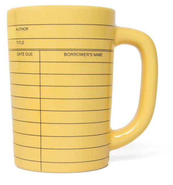 Library Card Mug by Out of Print | Barnes & Noble®