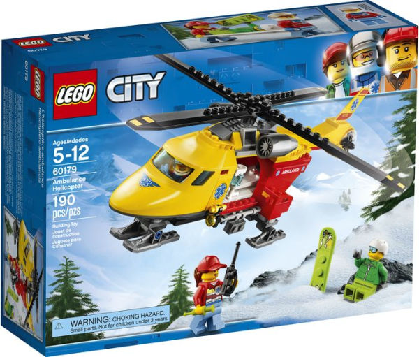 LEGO City Great Vehicles Ambulance Helicopter 60179 by LEGO Systems ...