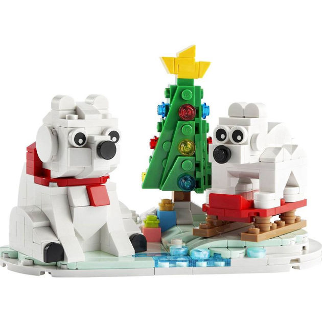 LEGO Iconic Wintertime Polar Bears 40571 by LEGO | Barnes & Noble®