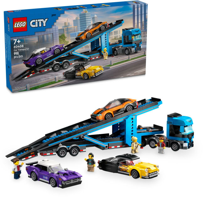 LEGO City Big Vehicles Car Transporter Truck with Sports Cars 60408 by ...