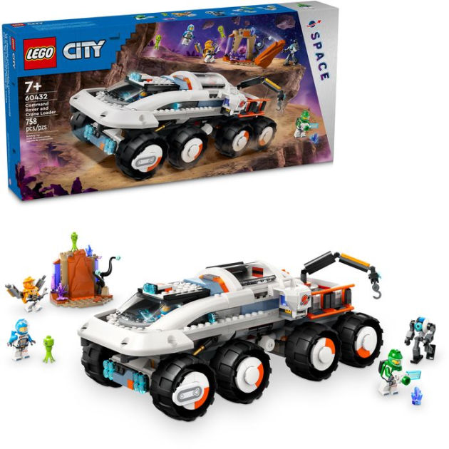 LEGO® City Space Command Rover and Crane Loader 60432 (Retiring Soon ...