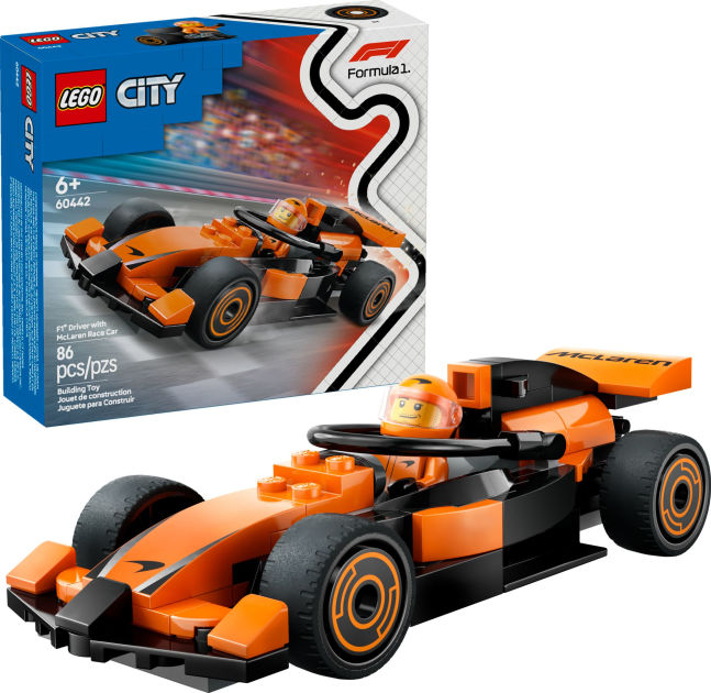LEGO City Formula 1 F1® Driver with McLaren Race Car 60442 by LEGO ...