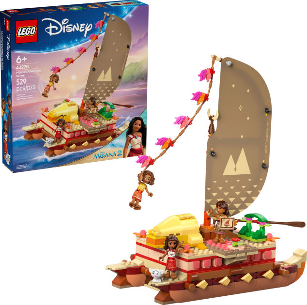 LEGO Disney Princess Moana's Adventure Canoe 43270 by LEGO Systems Inc ...