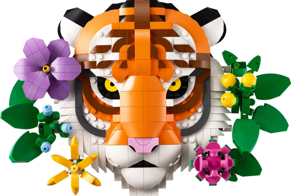 LEGO ART The Fauna Collection - Tiger 31217 by LEGO Systems Inc ...