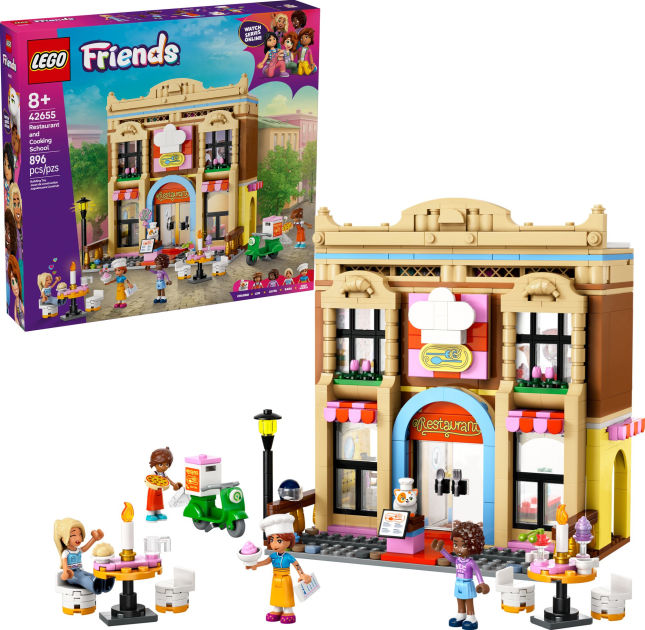 LEGO Friends Restaurant and Cooking School 42655 by LEGO Systems Inc ...