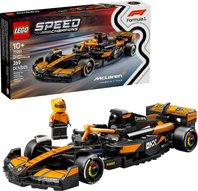LEGO Speed Champions 77251 McLaren F1® Team MCL38 Race Car by LEGO ...