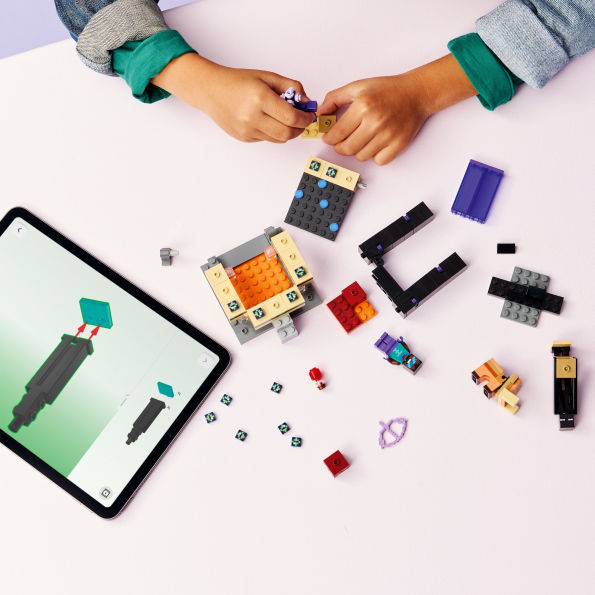 LEGO Minecraft Nether & End Portal Journey 21584 by LEGO Systems Inc ...