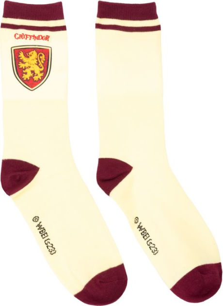 Harry Potter Gryffindor Striped House Crew Sock by H3 SPORTGEAR ...