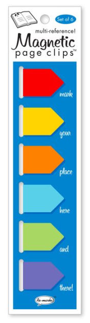 Mark Your Place Arrow page clip bookmarks set of 6 by Remarks, Inc ...