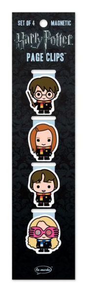 Harry Potter Chibi Students Page Clip Bookmarks Set of 4 by Remarks ...