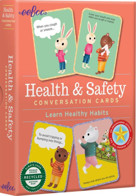Health & Safety Conversation Cards by EEBOO | Barnes & Noble®