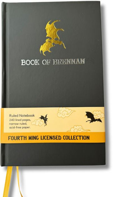 Book of Brennan Fourth Wing Journal by Kingdom of Threads | Barnes & Noble®