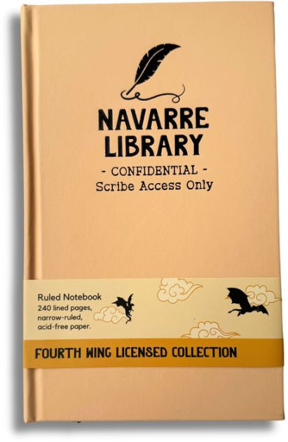 Navarre Library Fourth Wing Journal by Kingdom of Threads | Barnes & Noble®