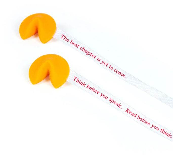 2pk Fortune Cookie Bookmark by Genuine Fred | Barnes & Noble®