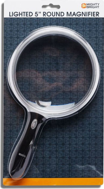 Lighted 5" Round Magnifier by MIGHTY BRIGHT | Barnes & Noble®