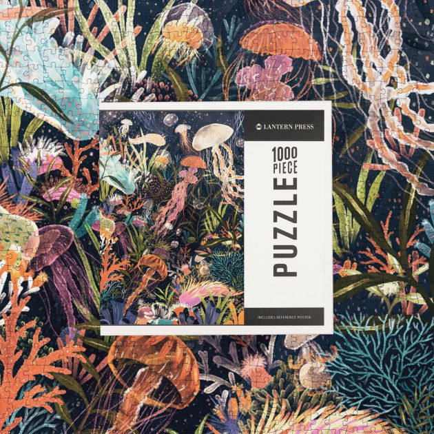 500 Luminescent World Puzzle by Lantern Press | Barnes & Noble®