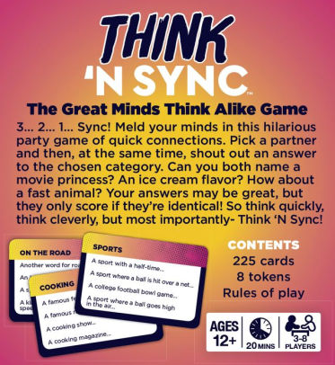 Think 'N Sync by Gamewright | Barnes & Noble®