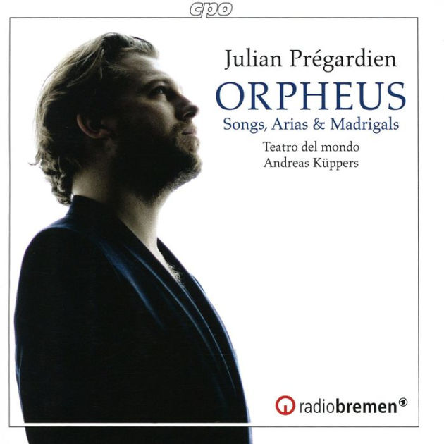 Orpheus: Songs, Arias & Madrigals by Julian Pregardien | CD | Barnes ...