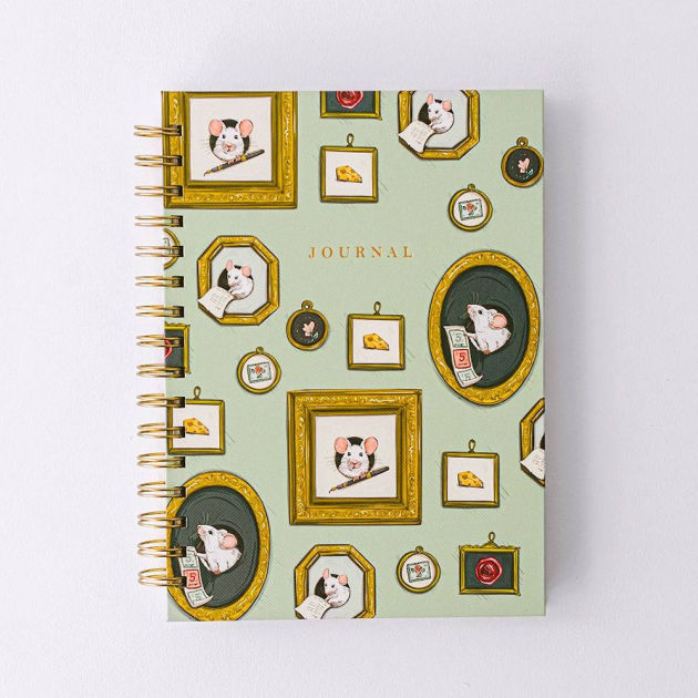 Mouse Cameo Spiral Notebook by Good Juju Ink | Barnes & Noble®