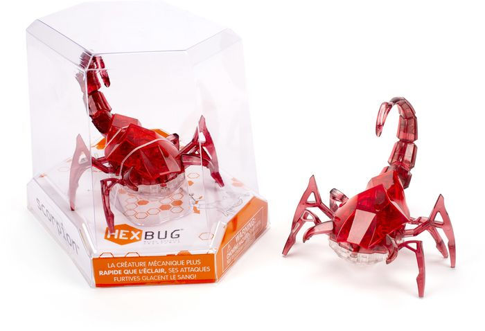 HEXBUG Scorpion, Electronic Autonomous Robotic Pet, Ages 8 and Up (Red ...