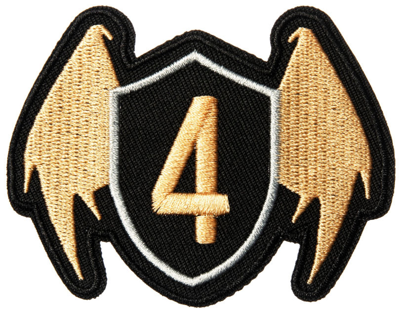 Fourth Wing Emblem Fourth Wing Patch by Kingdom of Threads | Barnes ...