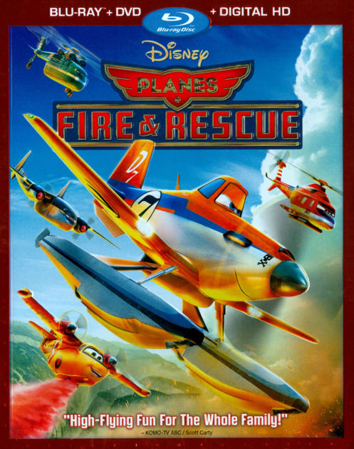 Planes: Fire & Rescue [2 Discs] [Includes Digital Copy] [Blu-ray/DVD ...