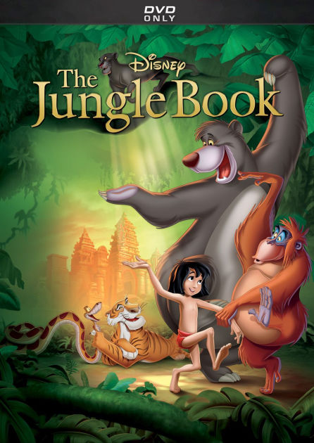 The Jungle Book [Includes Digital Copy] [Blu-ray/DVD] by Bruce ...