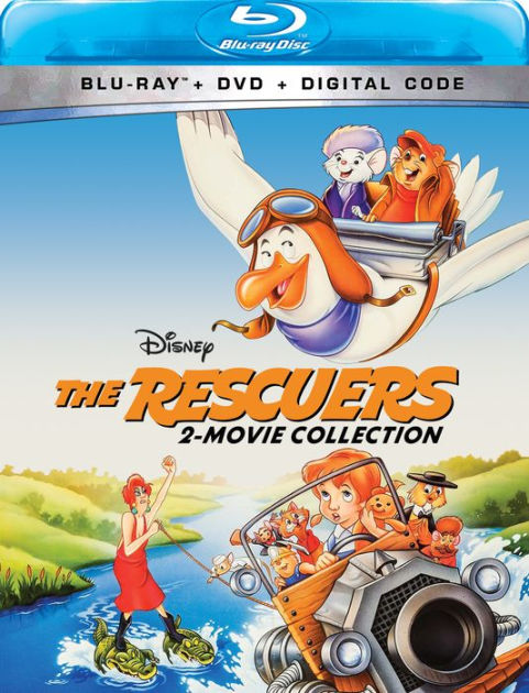 The Rescuers 2-Movie Collection [Includes Digital Copy] [Blu-ray/DVD ...