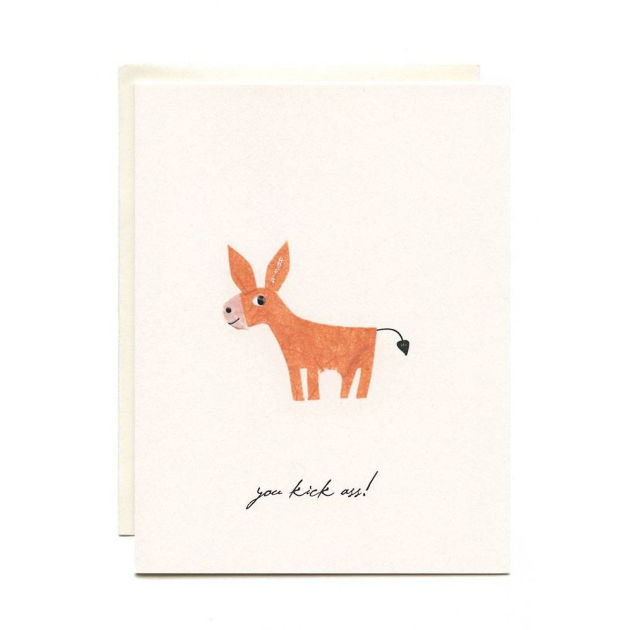 Donkey Congratulations Card by FLAUNT HANDMADE CORRESPONDENCS, Other ...