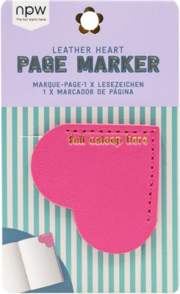 Leather Heart Page Marker by NPW | Barnes & Noble®