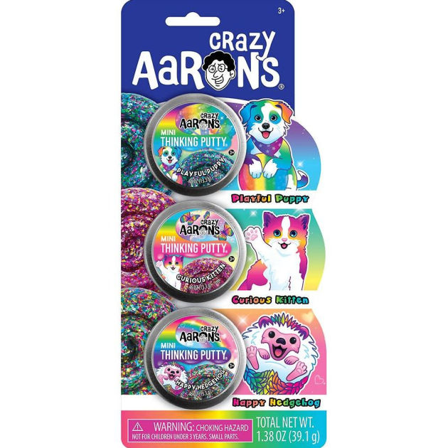 Putty Pets 3-Pack Mini Tins by Crazy Aaron's Puttyworld | Barnes & Noble®