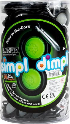 simpl dimpl glow in the dark SINGLE UNIT by FAT BRAIN TOY CO | Barnes ...