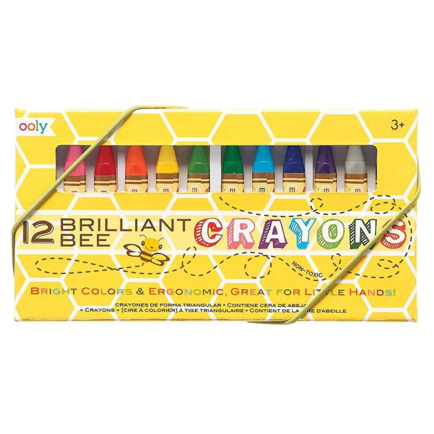 Brilliant Bee Crayons - Set of 12 by OOLY | Barnes & Noble®
