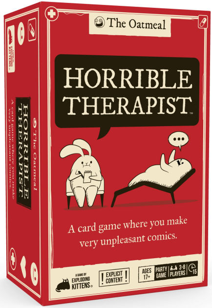 Horrible Therapist - The Oatmeal & Exploding Kittens (B&N Exclusive ...